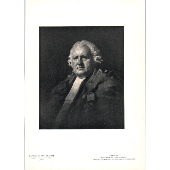 None | Other | Portrait Of Lord Newton Raeburn C95 Art Print D16 | Poshmark